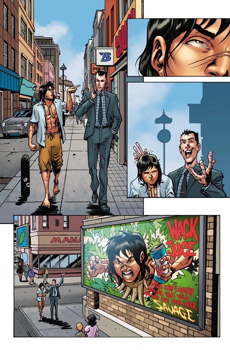 EXCLUSIVE Valiant First Look: 'Savage' #1 pencils and inks by Nathan ...