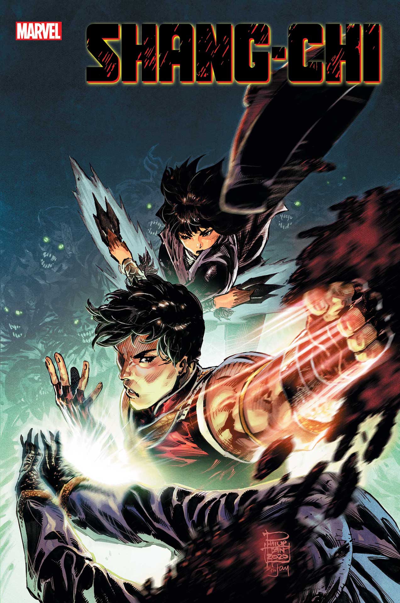 Dike Ruan's 'Shang-Chi' #1 cover reveals The Five Weapons Society • AIPT