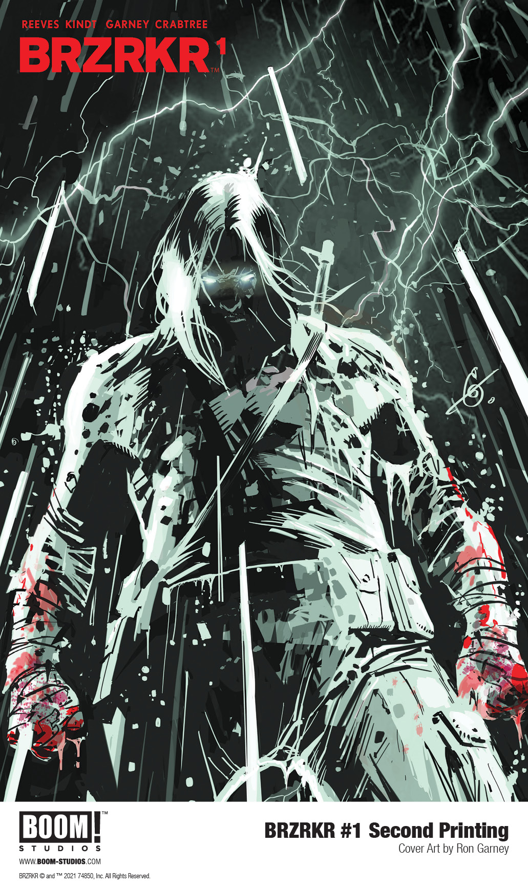 BOOM! reveals 'BRZRKR' #1 sells out and goes back to print • AIPT