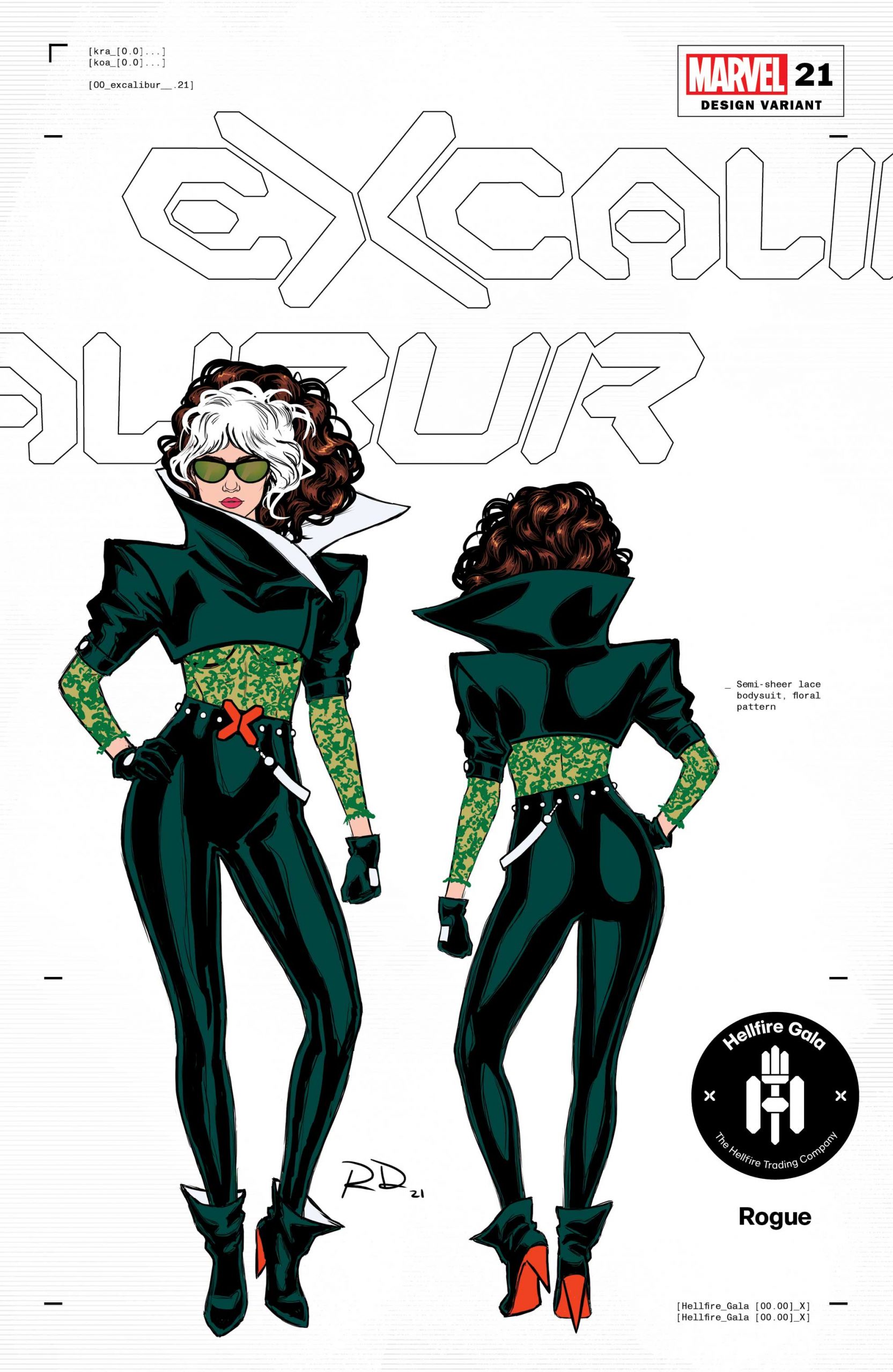 X-Men 'Hellfire Gala' costume designs by Russell Dauterman revealed • AIPT