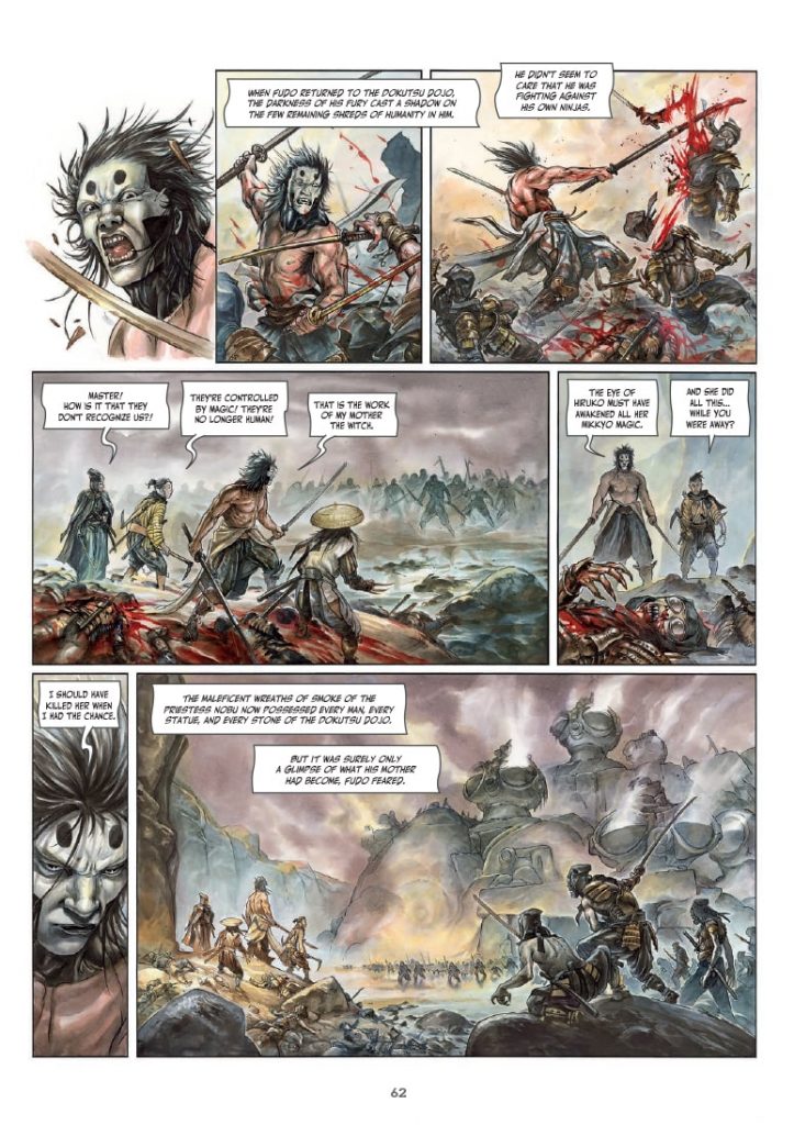 Exclusive Humanoids Preview: The Mask of Fudo Vol. 3: Fire: Book 2 • AIPT