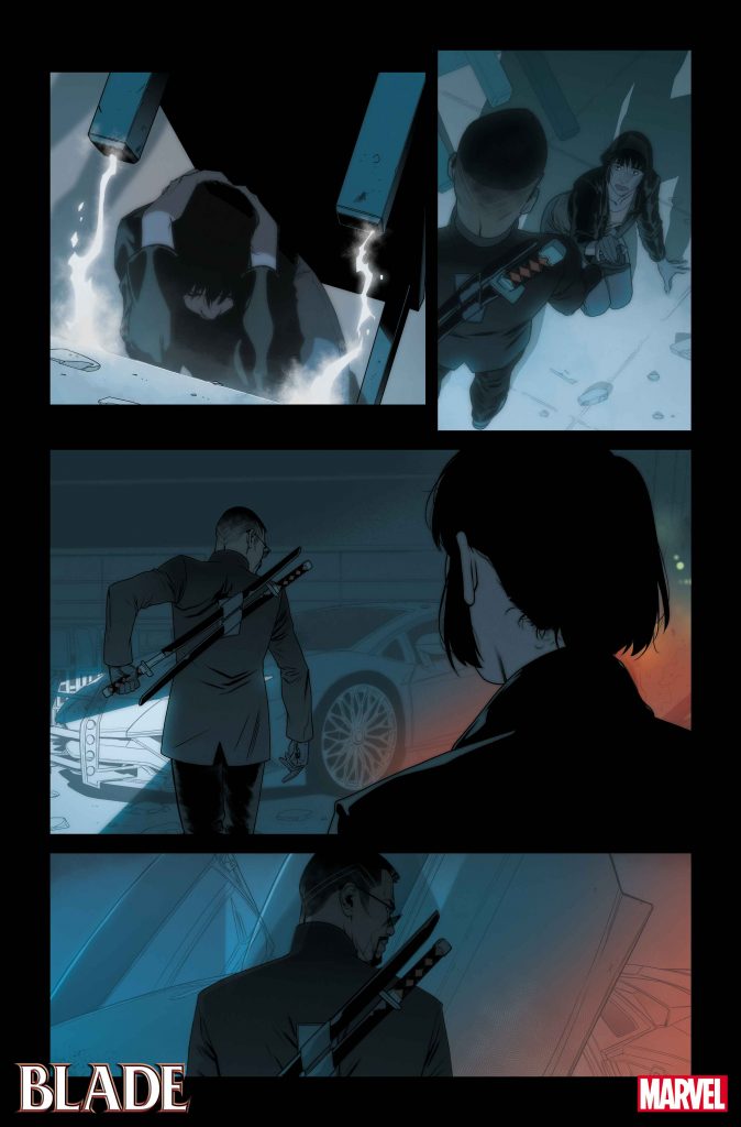 Marvel releases new 'Blade' #1 details and cover art • AIPT