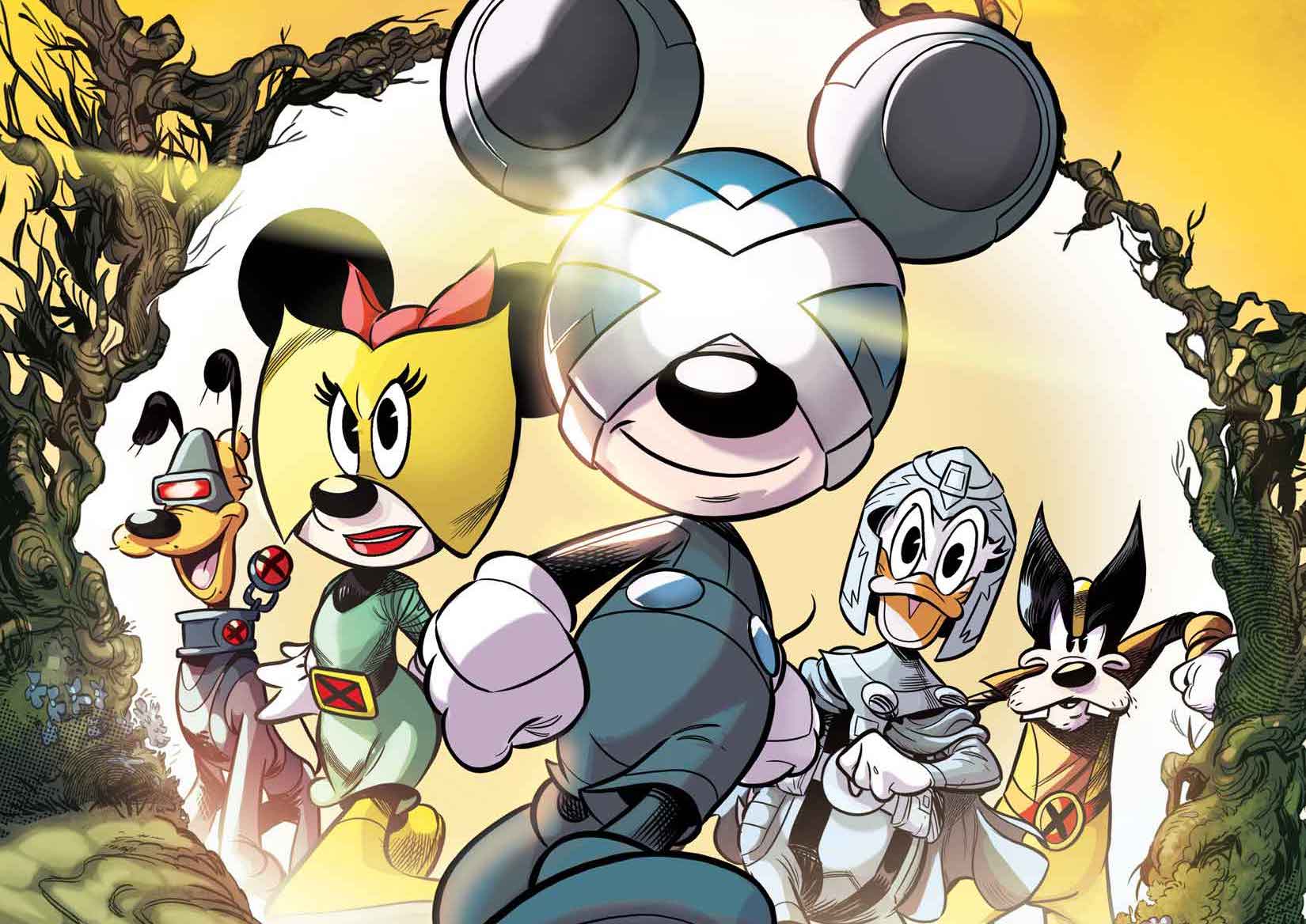 New Disney/Marvel mashups for October 2024 homage X-Men and more • AIPT