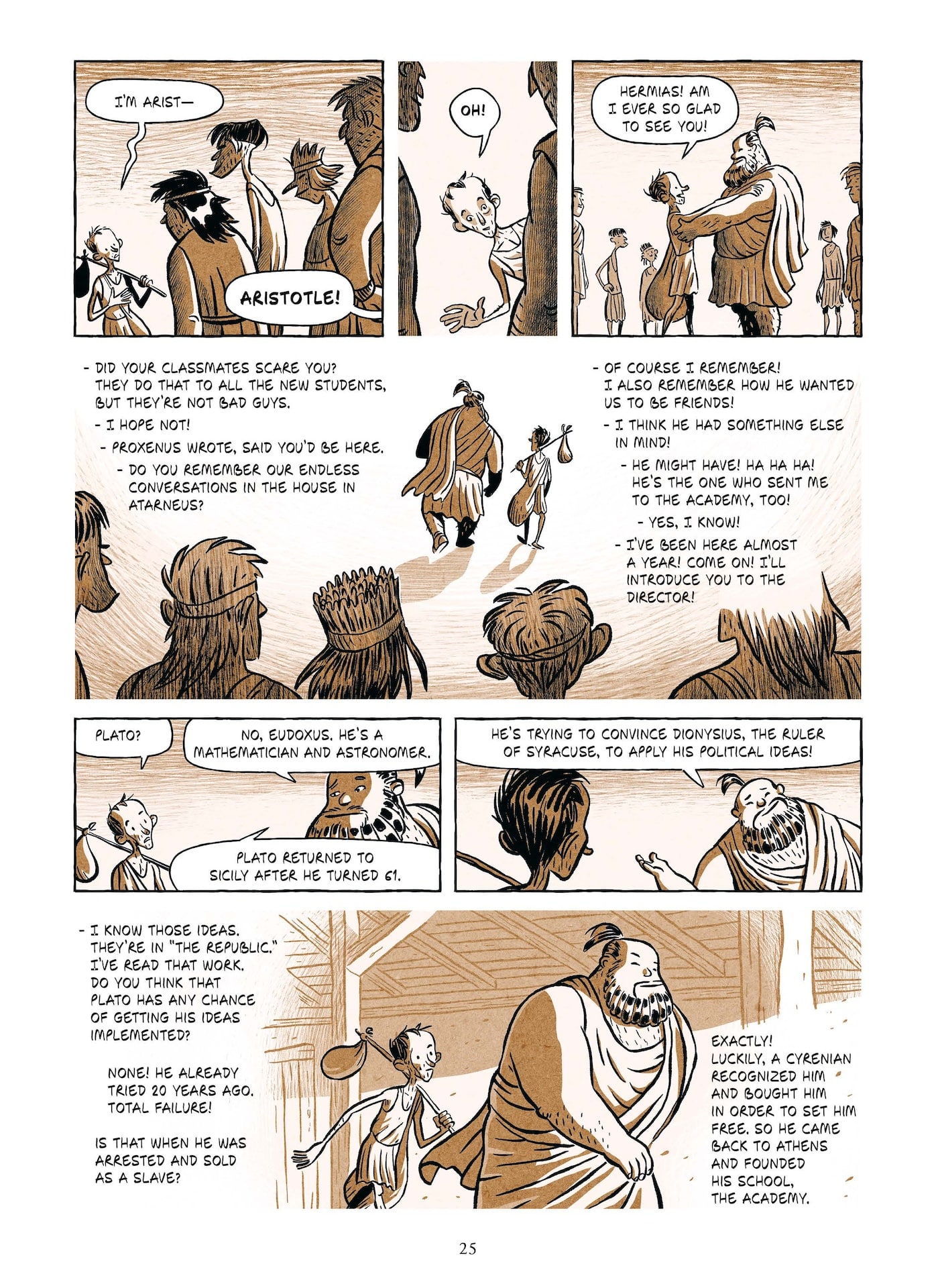EXCLUSIVE Abrams ComicArts Preview: Aristotle: A Graphic Biography • AIPT