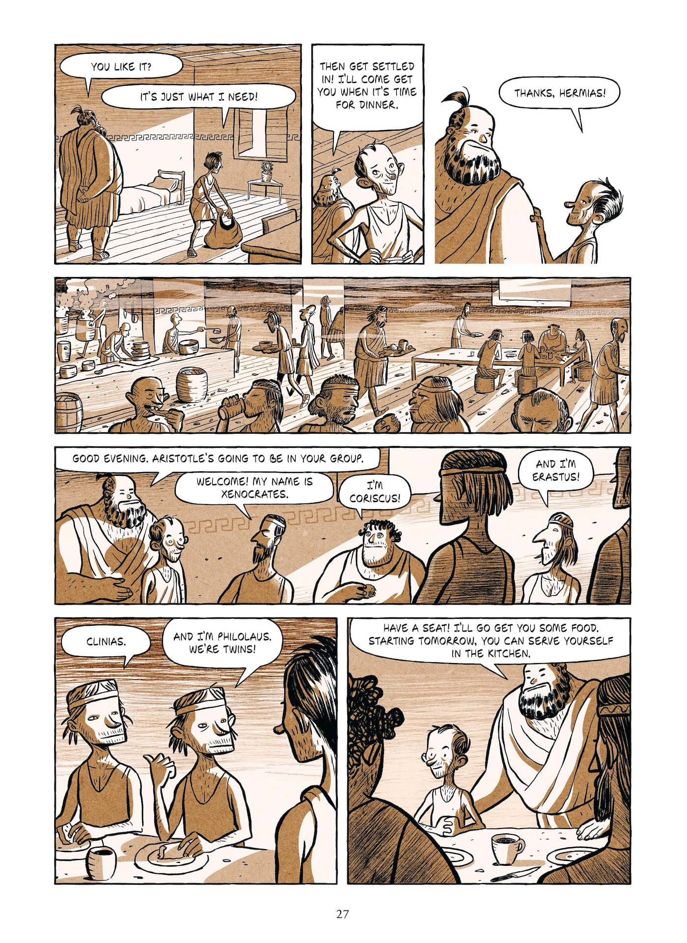EXCLUSIVE Abrams ComicArts Preview: Aristotle: A Graphic Biography • AIPT