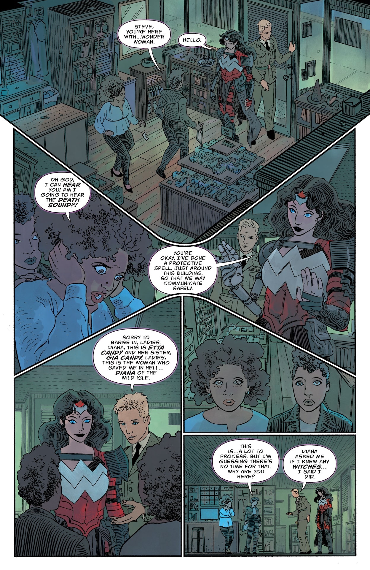 Kelly Thompson and Hayden Sherman talk Absolute Wonder Woman