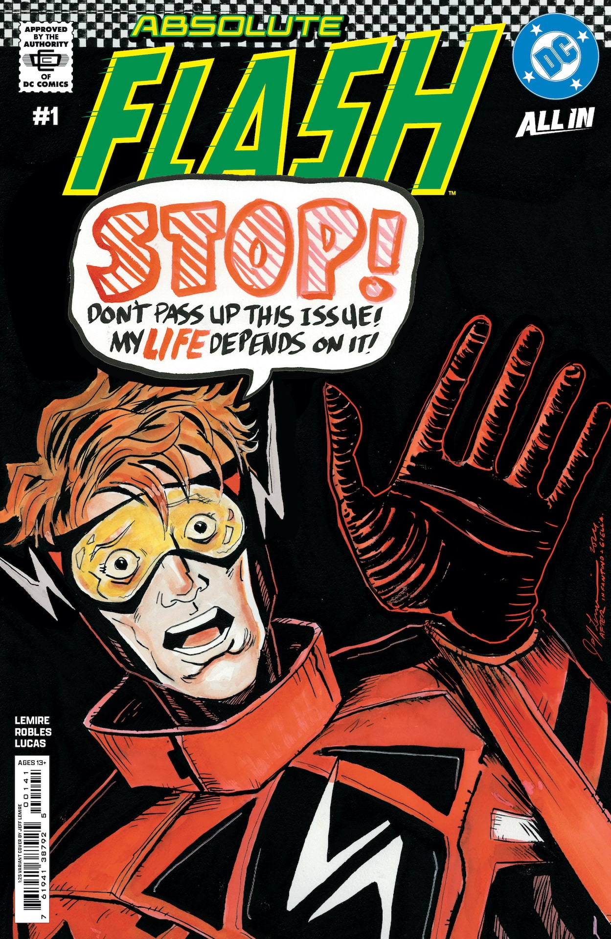Absolute Flash: Jeff Lemire and Nick Robles talk redefining Wally West ...
