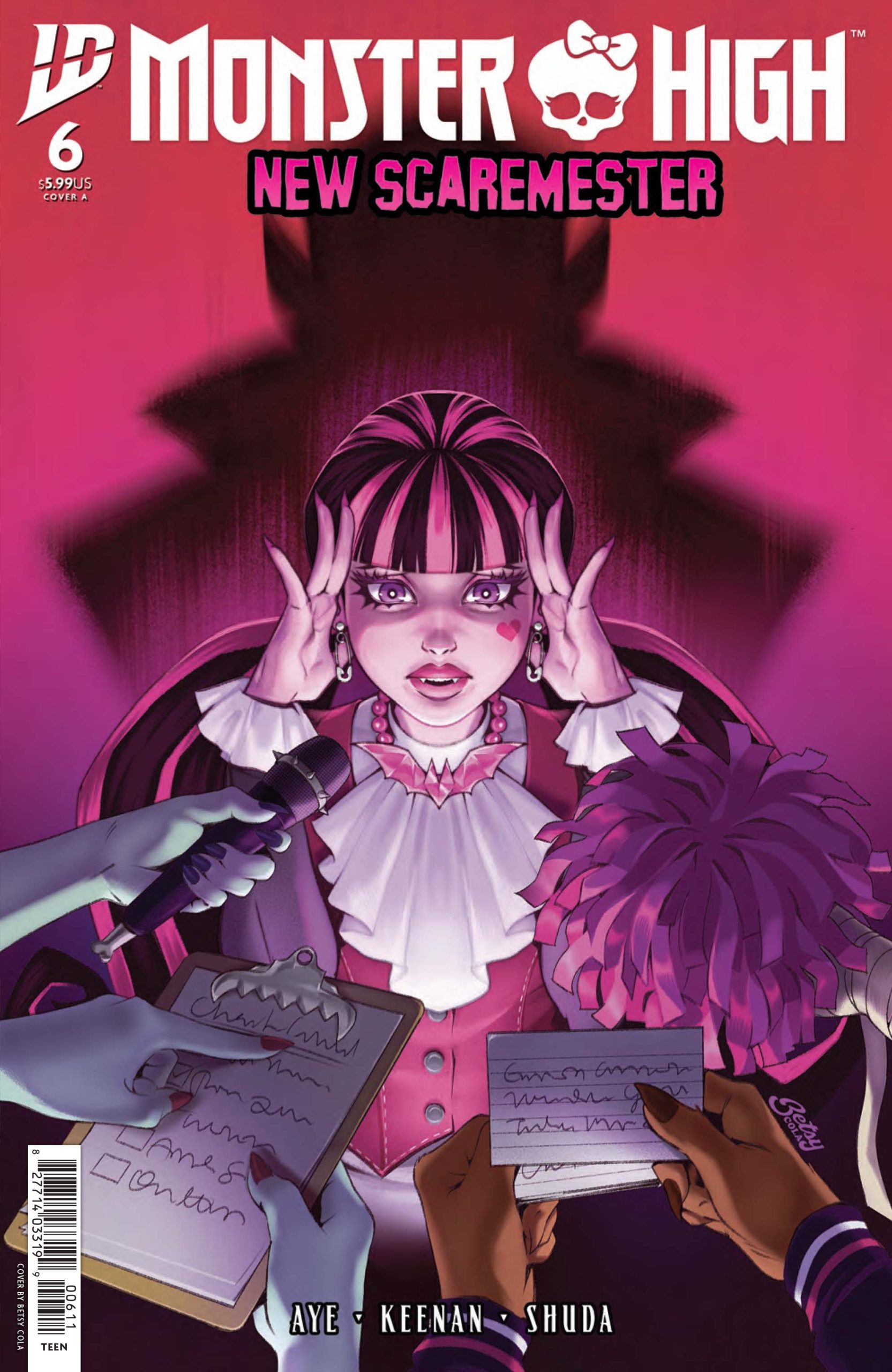 IDW Preview: Monster High: New Scaremester #6 • AIPT