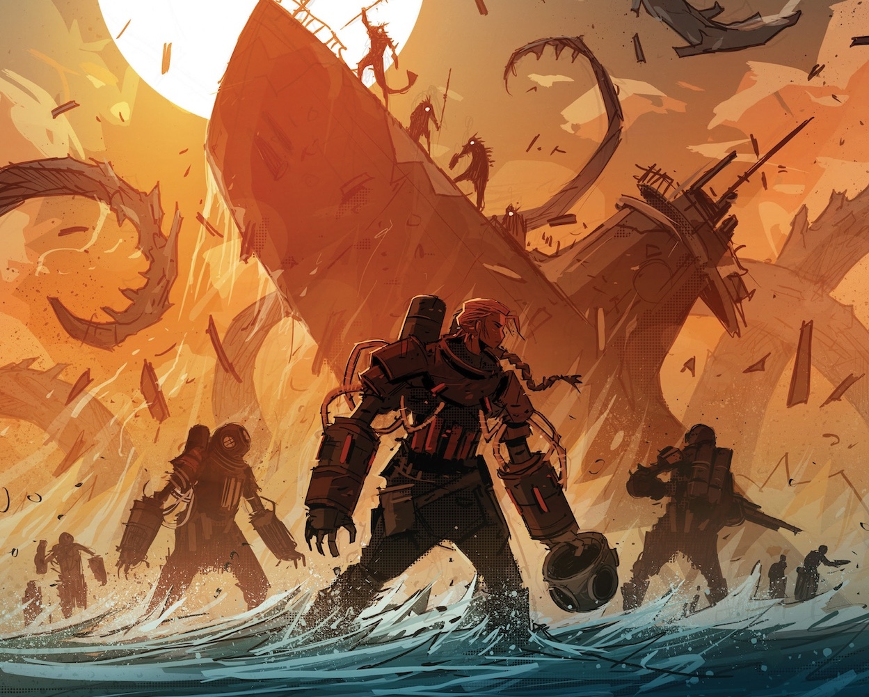 'Riptide' graphic novel pulls into comic shops in August 2025 • AIPT