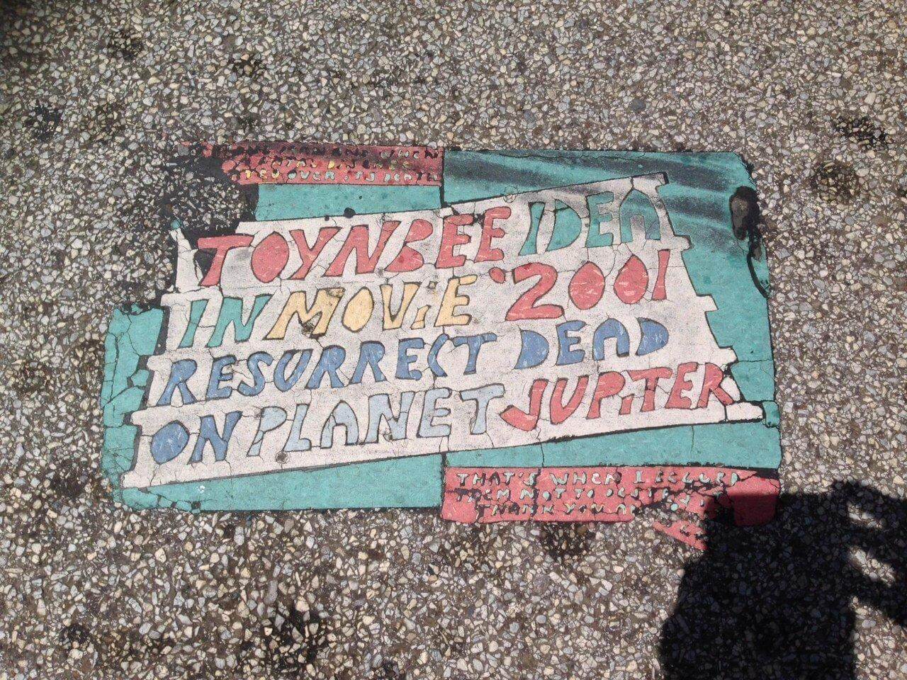 Toynbee tiles: the mystery solved