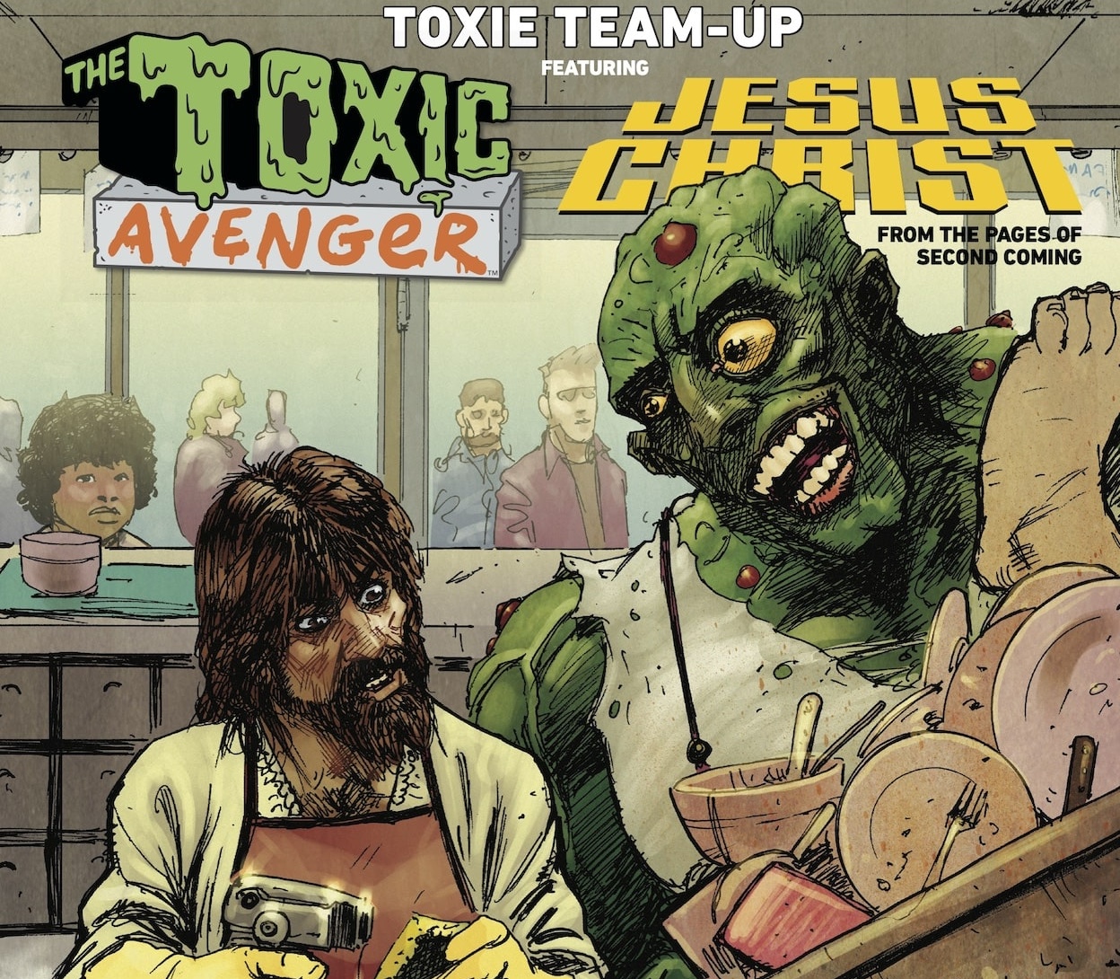 EXCLUSIVE AHOY First Look: The Toxie Team-Up #1 cover • AIPT