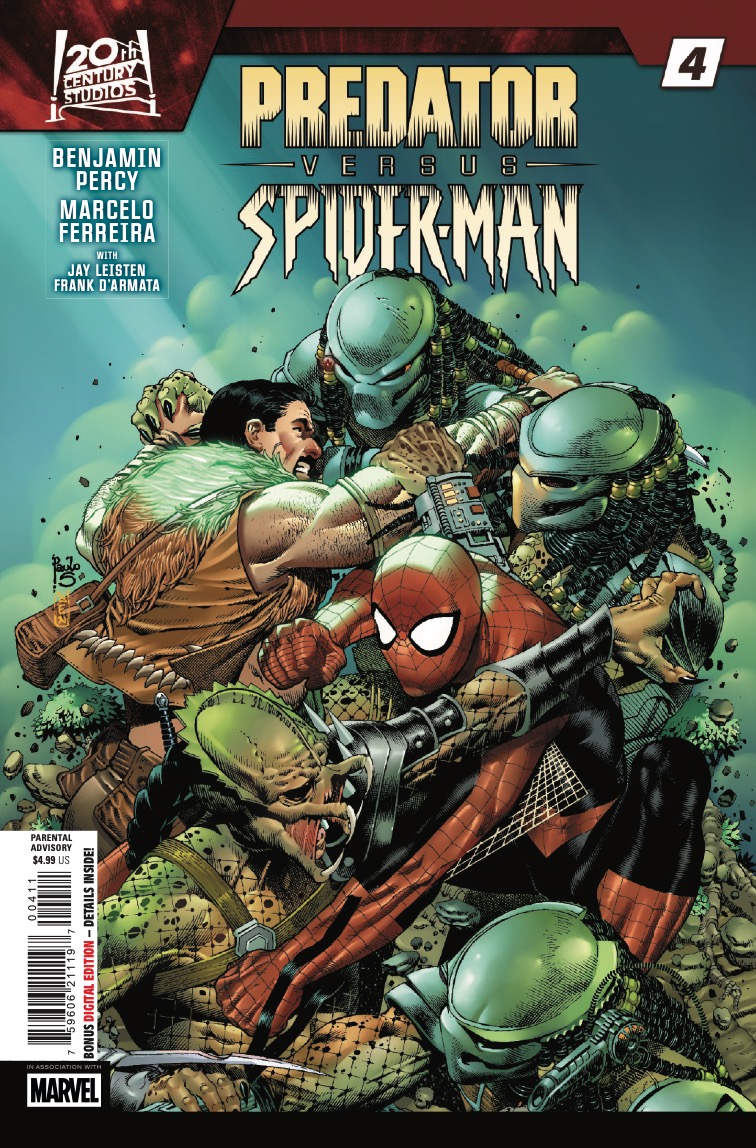 Marvel Preview: Predator vs. Spider-Man #4 • AIPT