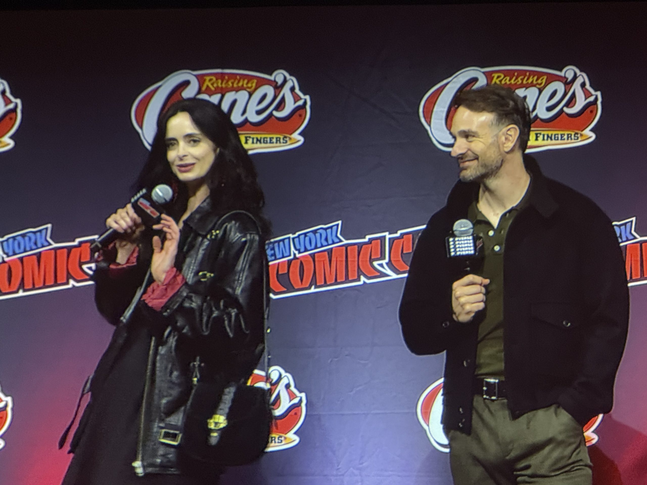 Defenders Assemble on stage at Marvel Television and Marvel Animation ...