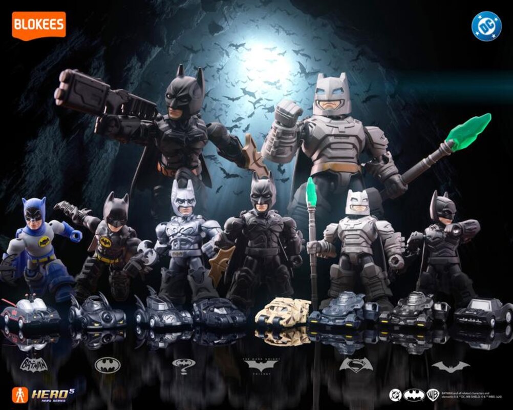 New Blokees 'DC Defender Version 01 - Legendary Batman' line of mini ...