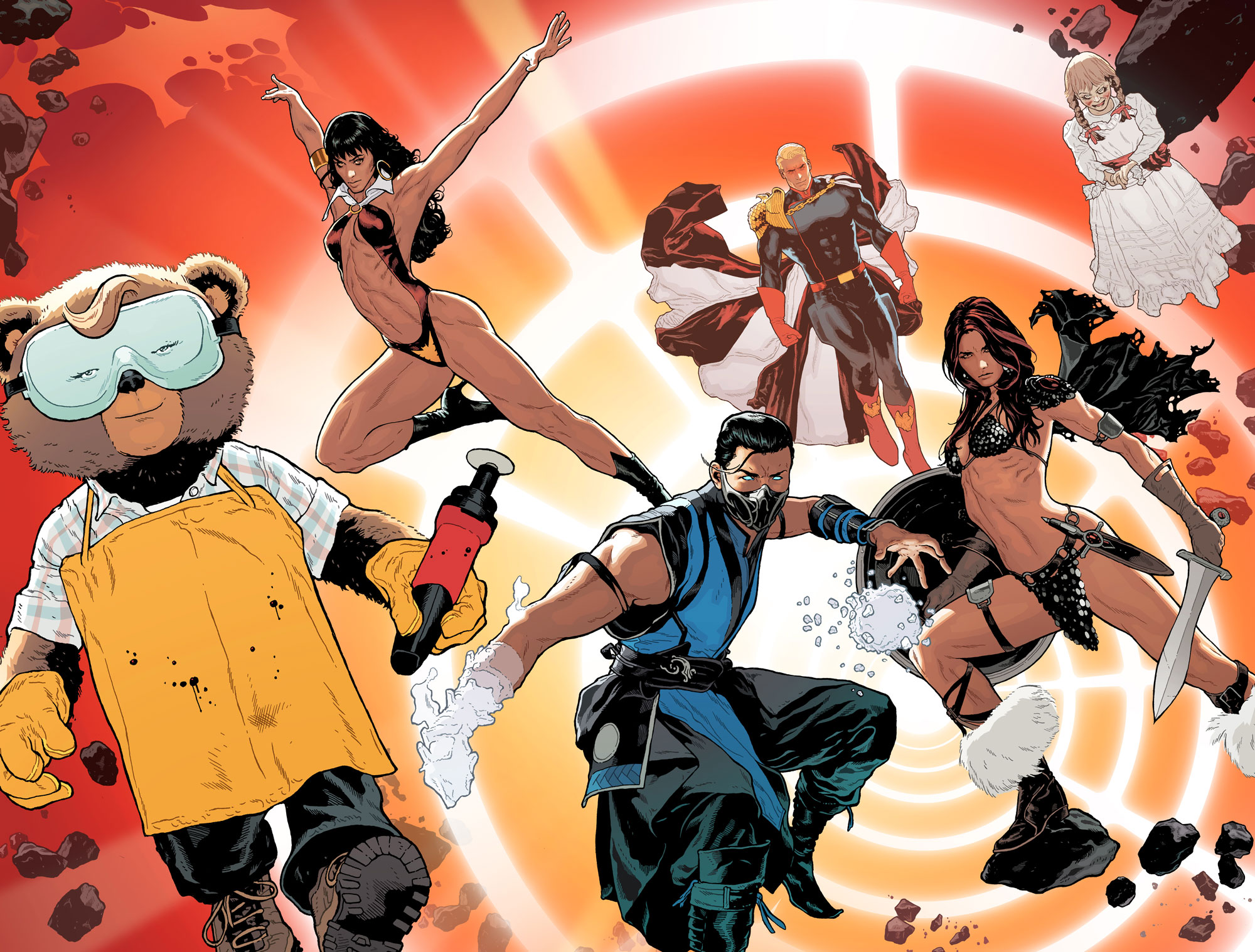 DC reveals new crossover: 'DC K.O.: BOSS BATTLE' #1 bringing Homelander ...