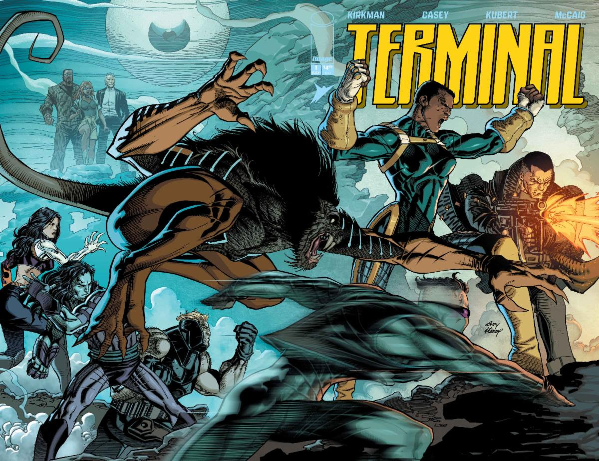 Robert Kirkman returns to superheroes with 'Terminal' joined by Kubert ...