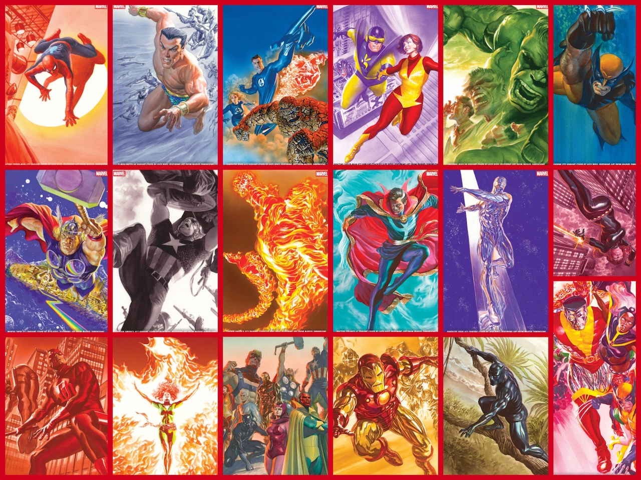 Alex Ross reveals 'Marvel Dimensions' graphic novel and variant covers ...