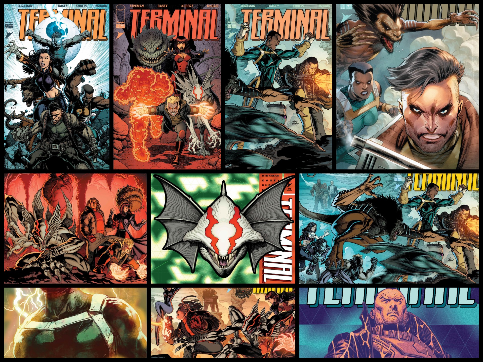 'Terminal' #1 unleashes wild variant covers from Frank Miller, Rob ...